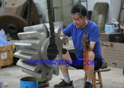 China Hydraulic Mining Forging Steel Spur Bevel Gears , Stainless Steel Spur Gears for sale