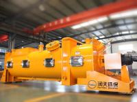 China RHHQ10 Anti-Winding Solid Waste Mixer Machine 10 m³ Capacity 1600 mm Diameter Hydraulic Drive for sale