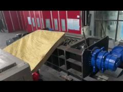 RGD1200 90KWの固形廃棄物の寸断機械実用的な合金鋼材料