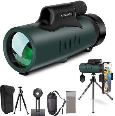 Cina il telescopio HD del telefono cellulare 12X50 incastra il bird-watching con il treppiede in vendita