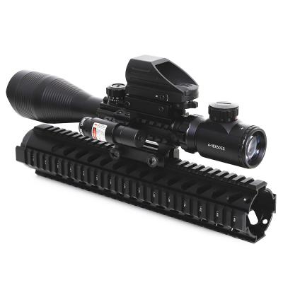 Cina portate cercare Matte Black Illuminated Tactical Scopes COMB01 del fucile di 4x-16x50mm in vendita