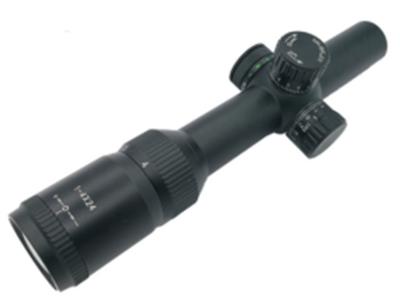 China Fogproof 1-4x24 de Tactische Lange afstand Gezuiverde Stikstof van het de Jachtwerkingsgebied Te koop