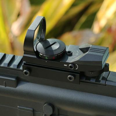 Cina Comprima il reticolo rosso di 22x33mm Dot Reflex Sight With 4 antiurto in vendita