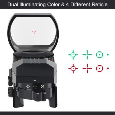 Cina Comprima il reticolo rosso di 22x33mm Dot Reflex Sight With 4 antiurto in vendita