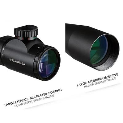 Cina 10-40x50E che cerca Riflescope Ir con il mirino ottico di parallasse laterale della ruota in vendita