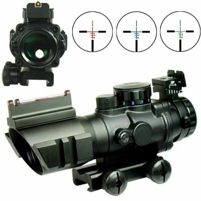 Cina vista olografica tattica del fucile del prisma BDC di 4x32 RGB con vista di fibra ottica che indica e che tende in vendita