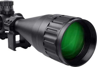 中国 赤い青緑の3色は戦術的なレチクルRiflescope 6-24x50mmを照らした 販売のため