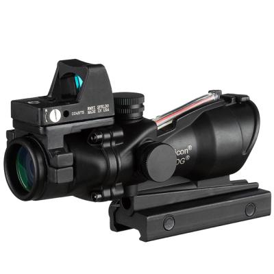 Cina le portate a fibra ottica del fucile di 4x32 ACOG con RMR hanno illuminato Dot Reflex Sight rosso in vendita