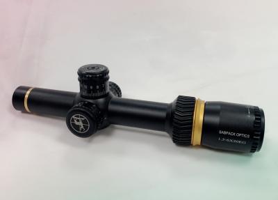 Cina diamante nero 1,5 di 240mm - portata tattica focale della parte anteriore di portata di caccia della lunga autonomia 6x in vendita