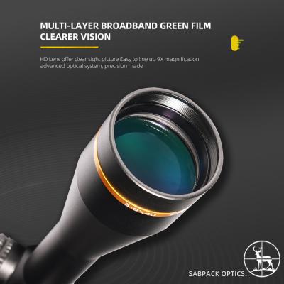 Cina Portata 3 del fucile di caccia del fogproof di Sabpack 40mm - 9X campo trasversale Riflescope in vendita