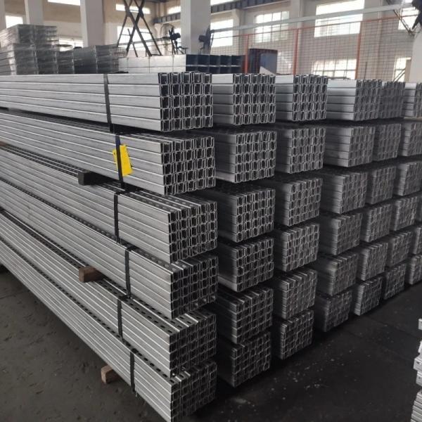 Quality 0.8mm-3.0mm Thickness Metal Strut Channel For Heavy Duty Support Metal Framing for sale