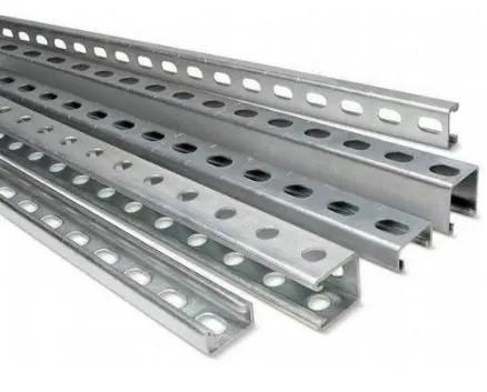 Quality OEM ODM Carbon Steel Frame Slotted Metal Strut Channel U/C Channel Bracket For Mounting System for sale