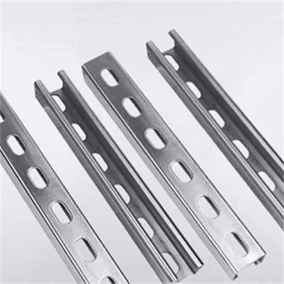 China 41x41 Customized Stainless Unistrut Channel Al6005-T5 Adjustable Photovoltaic Bracket for sale