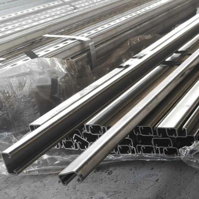 China Perforated Ventilated Stainless Strut Channel 41x41x2.5  Ss Unistrut C Channel for sale