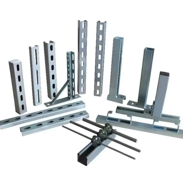Quality Free Samples Stainless Steel Unistrut 10 Ft For Structural Building Material Solar Panel Installation for sale