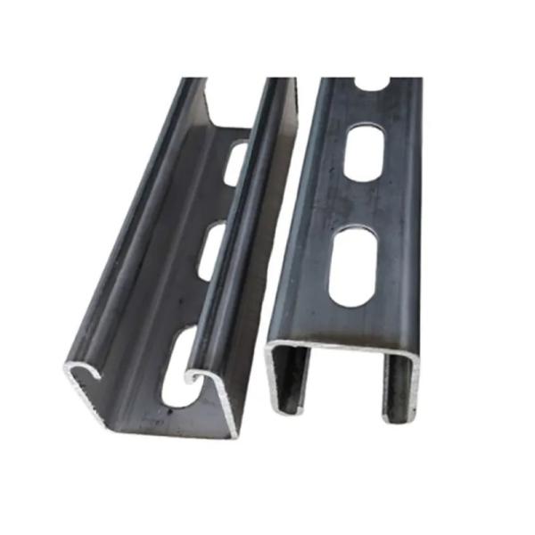 Quality Professional Type C Perforated Galvanized Stainless Steel Slotted Channel Corrosion Protection for sale