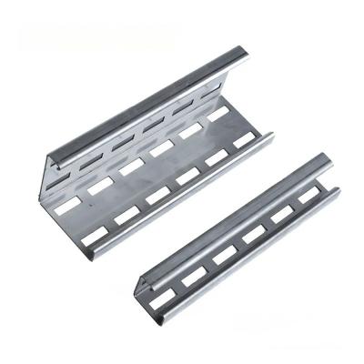 China Electrical Hot Dipped Galvanized Strut Channel 30x30 Cable Tray Galvanised Slotted Channel for sale