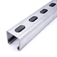 Quality Hot Dip C Channel Galvanized Steel Purlin For Solar Mounting System for sale