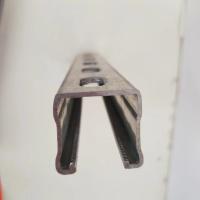 Quality C And U Shaped Perforated Zinc Galvanized Strut Channel / Gal Steel C Channel for sale