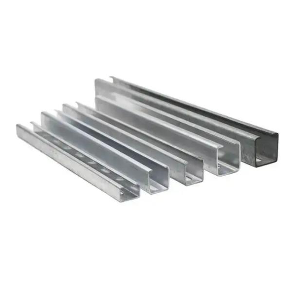 Quality HDG Powder Coated Aluminum Strut Channel Slotted C Channel Strut 5-30mm for sale
