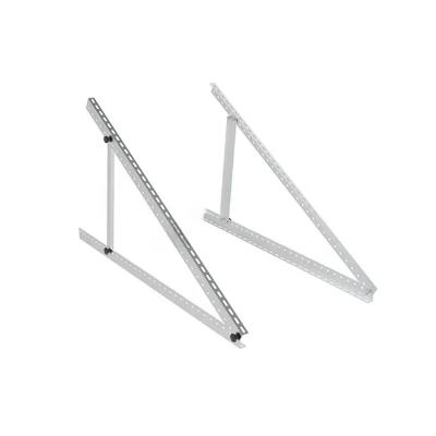 China Tilting Solar Panel Mounting Brackets On Flat Surface For RV Bolt Off Grid Pv Systems for sale