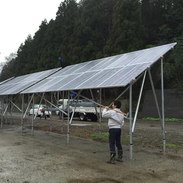 Quality Adjust Solar Pv Mounting System Flat Roof Solar Pv Brackets Anodized Surface for sale