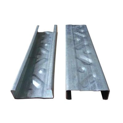 China Hot-Dip Galvanized Metal Strut Channel with 100-900mm Width for Easy Installation in Solar Mounting Systems for sale