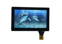 China 7'' Projected Capacitive Touch Panel PET Glass I2C Interface With Black Bezel Sensitive Touch Strong Compatibility for sale