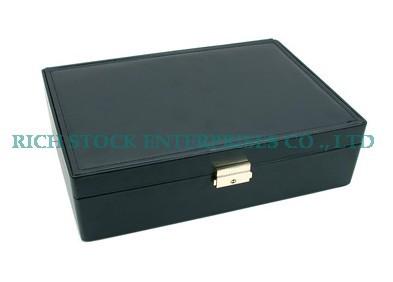 China leather jewelry box,leather box for sale