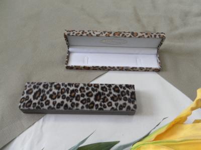 China Fashion leopard bracelet boxes/watch boxes/gift box/jewelry box for sale