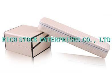 China Leather jewelry box,leather pendant box,leather necklace box for sale
