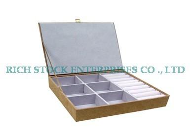 China leather jewelry box,leather box for sale