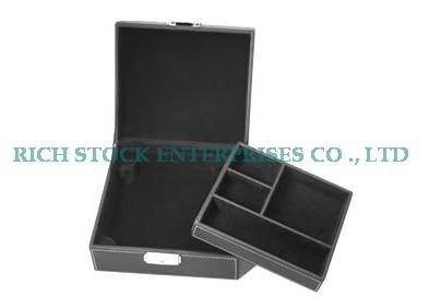 China leather jewelry box,leather box,leather cosmetics box for sale