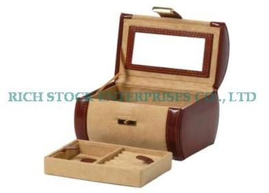 China leather jewelry box,leather boxes for sale