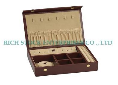 China leather jewelry boxes,leather boxes for sale