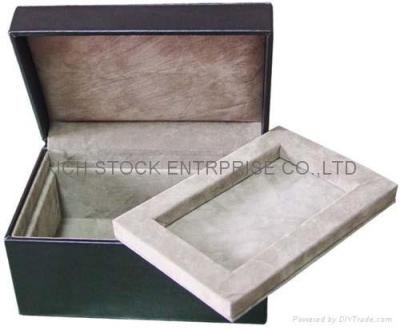 China leather gift box for sale