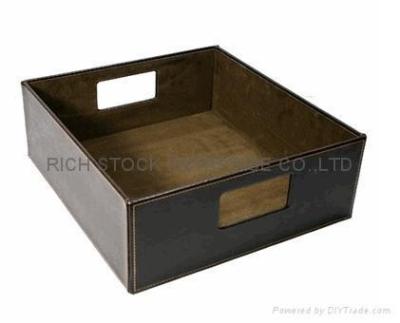 China Leather file field for sale