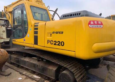 Cina Approvazione del CE di KOMATSU PC220-6 dell'escavatore del cingolo usata colore originale in vendita