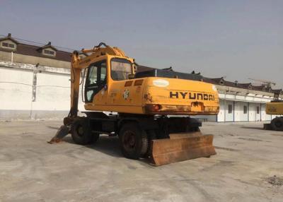 Cina Peso originale 21800kg di Hyundai 220 dell'escavatore della ruota di seconda mano della Corea in vendita