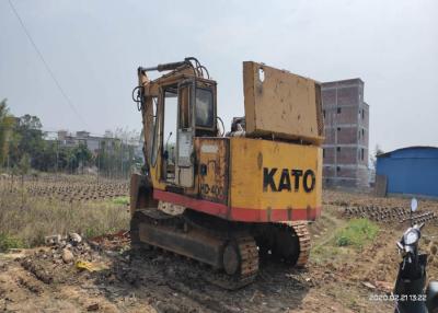 Cina Il colore giallo ha usato l'ora lavorativa bassa del peso 22T dell'escavatore del cingolo di Kato KHD500 in vendita