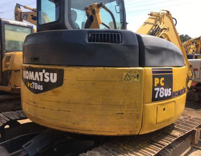 Cina Il cingolo 2016 anni PC78US 5.5km/H ha utilizzato l'escavatore di KOMATSU in vendita