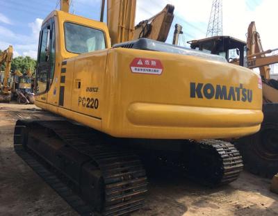 China 2016 máquina escavadora usada do ano 18M Long Boom PC220 KOMATSU à venda