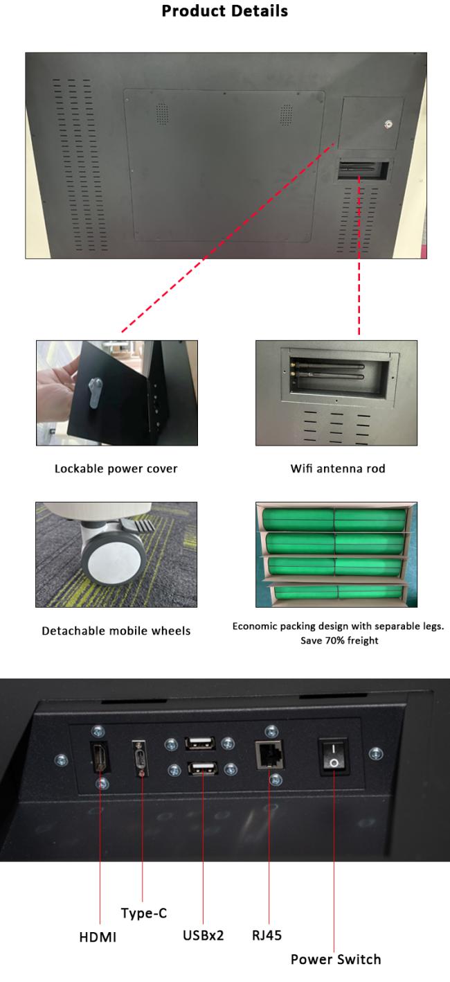 DABLIU interactive table in office setting