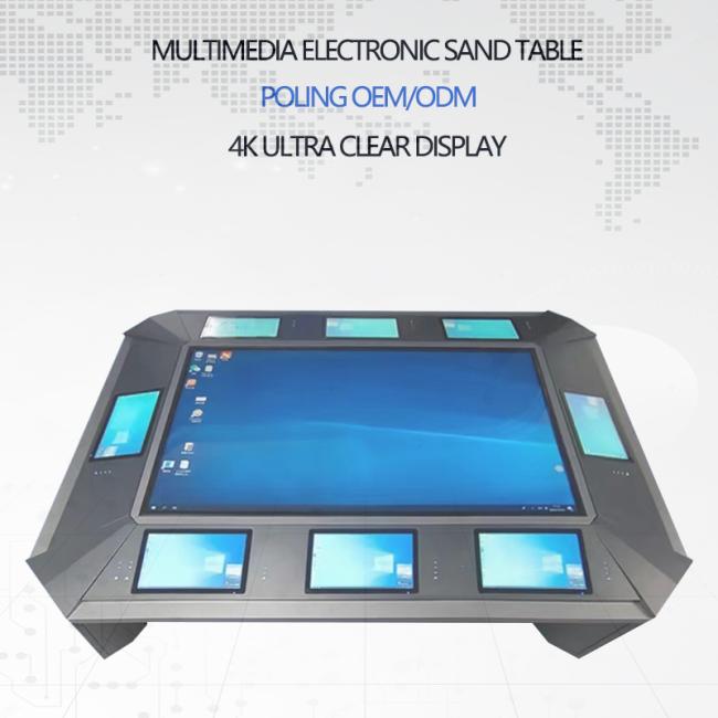 POLING interactive touch table product display