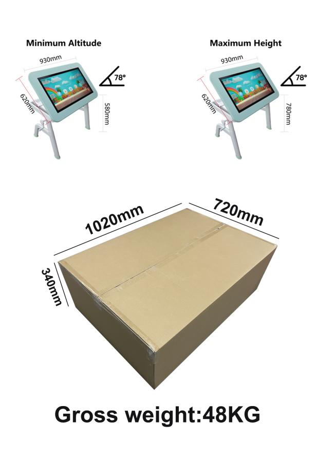 Touch table packaging