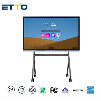 China 65 Inch 4+32GB  Basic Interactive Whiteboard  All in One Interactive Flat Panel for sale