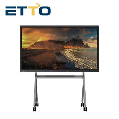 China ETTO 110 Inch Standard Interactive Board with Touch Screen 48MP for Conference in Office Dual System for sale