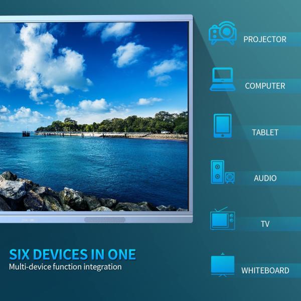 Quality 110 Inch Interactive Whiteboard Smart Board All in One Interactive Flat Panel B for sale