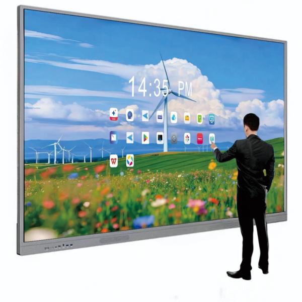 Quality Education Digital Interactive Touch Screen Whiteboard Smart 65 75 Inch for School for sale
