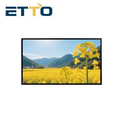 China Indoor Wall Mount Digital Signage Advertising Player Ultra Slim 98 Inch for sale